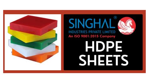 Hdpe Stands For High Density Polyethylene Singhal Industries
