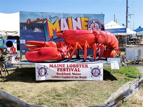 Rocklands Maine Lobster Festival Seafood And Fun Tm2 Maine
