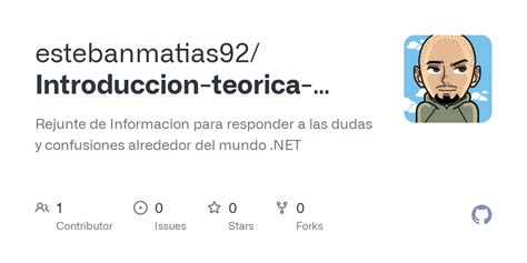 GitHub Estebanmatias92 Introduccion Teorica Dotnet Rejunte De