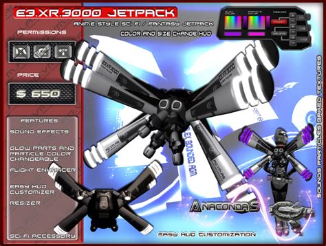 Second Life Marketplace E3 Xr 3000 Jetpack