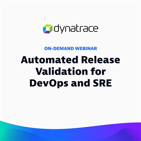 Dynatrace On Linkedin Live Customer Panel Automated Release Validation For Devops And Sre