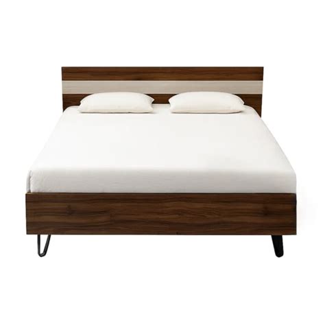 Zoe Bed Walnut King Sleep Comfort