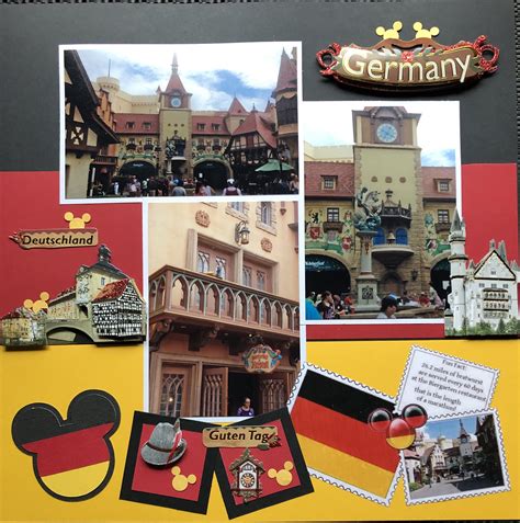Pin By Jobeth Davis On Scrapbooking Disney Scrapbook Disney