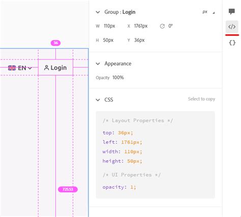 solved css and html code is not available in xd dev link adobe