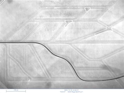 Test Of Magnetic Guidewire Microrobot With 2d Vascular Model Imsystem