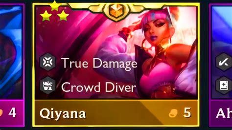 World First 3 Star Qiyana ⭐⭐⭐ Tft Set 10 Youtube