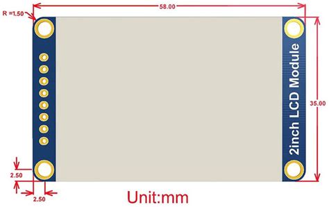 2inch Lcd Module Ips Screen 240×320 For Raspberry Piarduinostm32