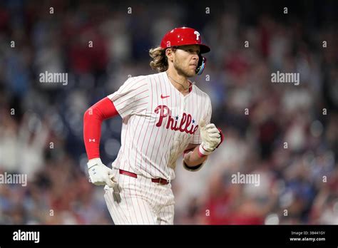 Philadelphia Phillies Alec Bohm Plays During A Baseball Game Tuesday April 29 2025 In