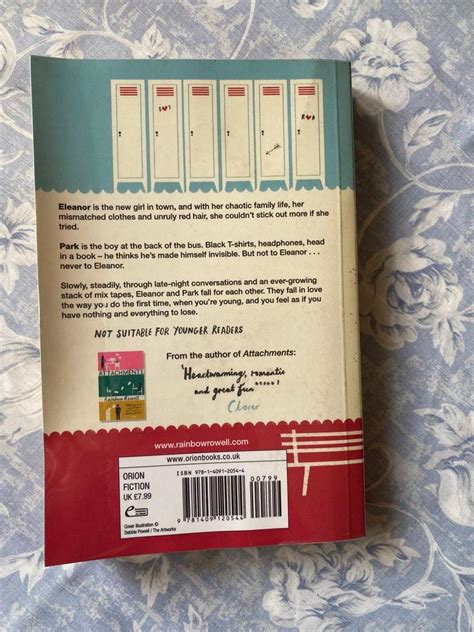 Eleanor And Park Rainbow Rowell Hobbies And Toys Books And Magazines