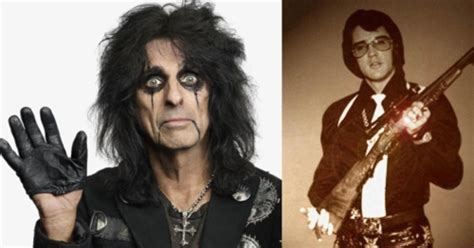 Alice Cooper S First Hang With Elvis Involved A Porn Star And Lots Of Loaded Guns Flipboard