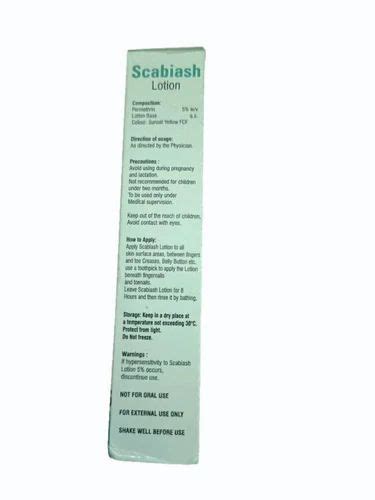 Permethrin Lotion 5 Wv For Treatment For Head Lice Packaging Size