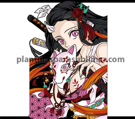 Nezuko Demon Slayer Anime Vector Plantillas Para Sublimar Porn Sex Picture