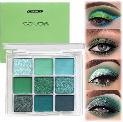 Green Eyeshadow Glitter Green Eyeshadow Glitter Forest Emerald