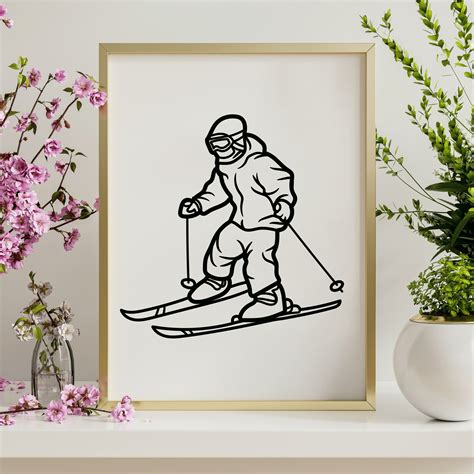 Skiing Svg Ski Svg Winter Svg Mountain Svg Etsy