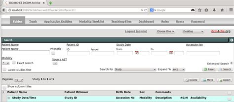 How To Install And Setup A Pacs Dcm4chee Perched On The Shoulders
