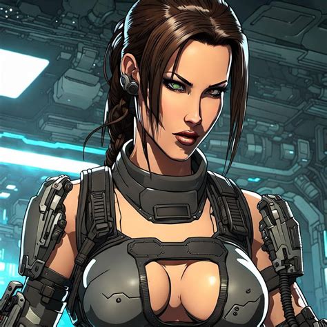 Huge Titties Lara Croft Cyberpunk Darkmecha By Aricckorvaine On Deviantart