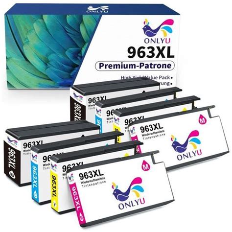 ONLYU 963 XL 8 Cartouche Pour HP 963 XL HP 963XL Compatibles Avec HP