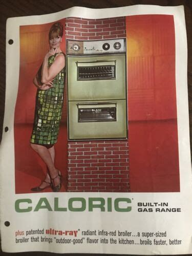 Caloric Built In Gas Wall Oven Brochure 4615615190