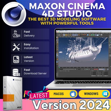 Maxon Cinema 4D Studio Animation Modeling Simulation And Rendering