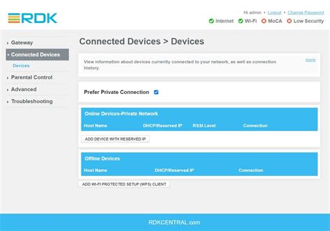 RDK Documentation Portal Documentation Webui RDK Documentation