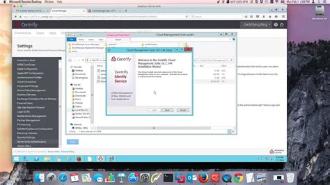 Centrify Mfa For Linux Lab Cloud Connector And Authentication
