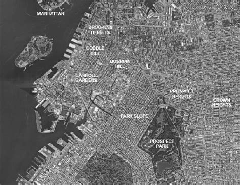 Location Of The Brownstone Neighborhoods In Brooklyn Download