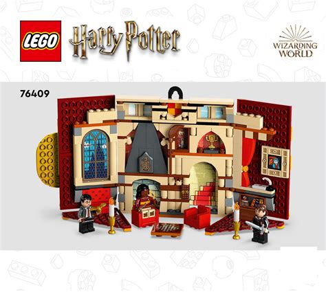 Mode Demploi Lego Set 76409 Harry Potter Le Blason De La Maison Gryffondor
