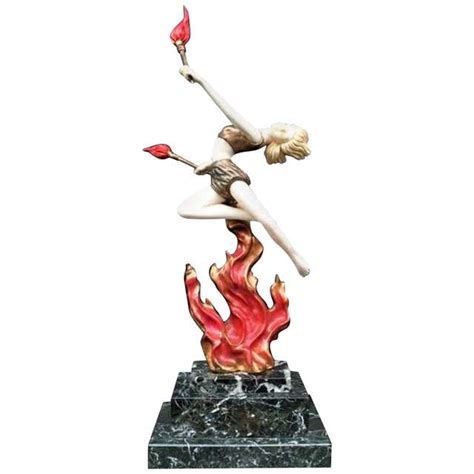Art Deco Paris Ballet Dancer Sculpture By D H Chiparus And Etling Paris At 1stdibs