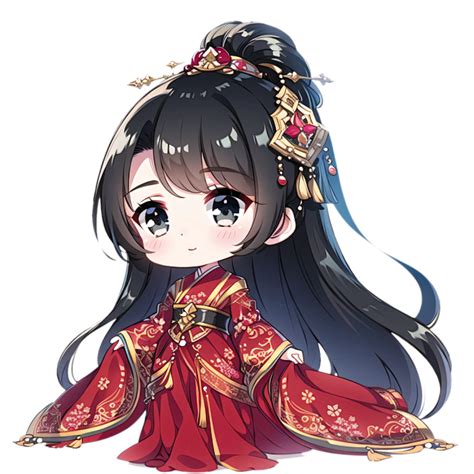 Q版人物 免扣