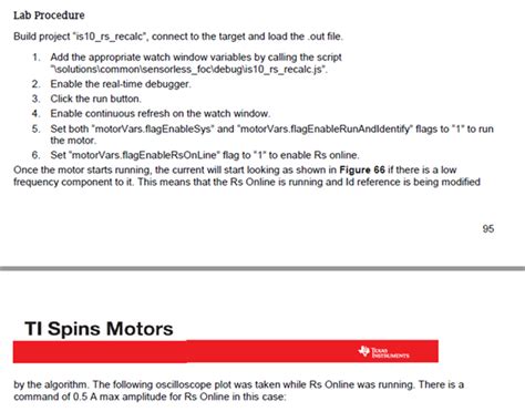Tms320f280049c Dynamic Resistance Calibration For Custom Motor C2000 Microcontrollers Forum