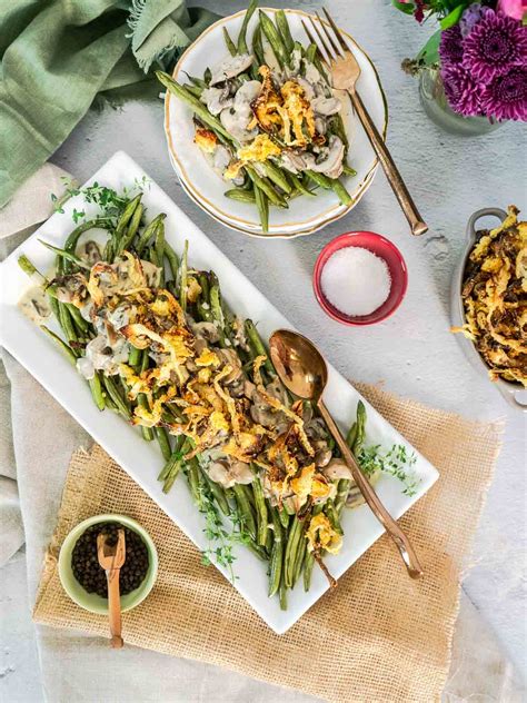 Modern Green Bean Casserole Peel With Zeal