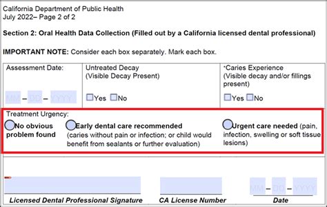 Urgency Referrals California Oral Health Technical Assistance Center