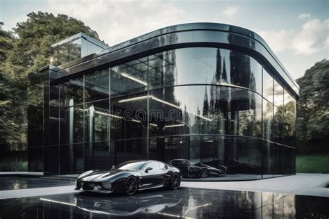 Puzzle Cloud Seamlessly Connecting Data Sources In High Tech Future Stock Illustration