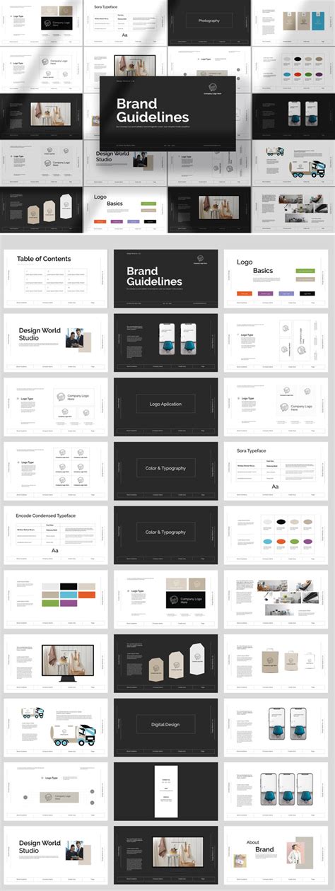 Create Brand Guidelines With This Adobe Indesign Template