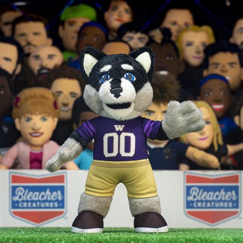 Washington Huskies Harry The Husky 10 Mascot Plush Figure