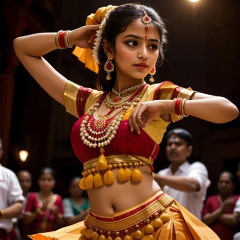 Premium Photo Indian Girl Traditional Dance