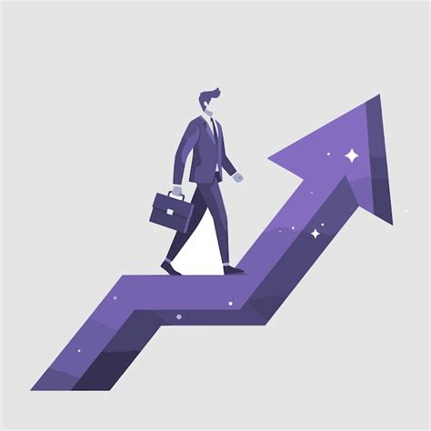 Premium Vector Vector Business Growth Concept Illustration