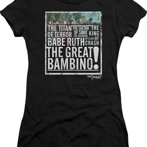 Ladies The Great Bambino Sandlot Shirt