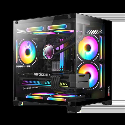 Thùng Máy Case Magic Aqua M Ultra Đen Small M Atx Hưng Thịnh Tech