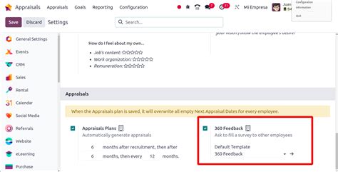 Appraisals In Odoo 17 Odoo V17 Enterprise Edition Book