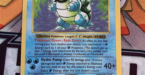 Shadowless Blastoise Album On Imgur