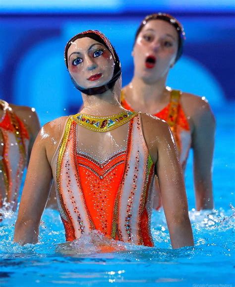 Just A 2 Faced Synchronized Swim Team 9GAG