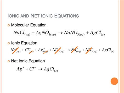 PPT Reactions In Aqueous Solutions Metathesis Reactions And Net Ionic Equations PowerPoint