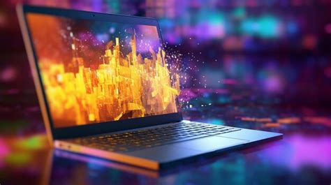 Premium AI Image Abstract Creative Coding Concept On A Multi Exposure