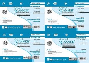 Shuchita Solved Scanner Combo CA Foundation PAPER New Syllabus Applicable For