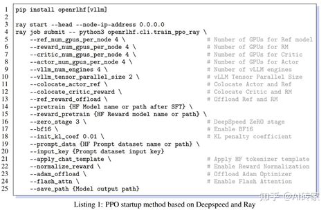 Openrlhf 可以直接训练llm、多模态大模型的rlhf框架，支持rlhf、dpo等主流算法 知乎
