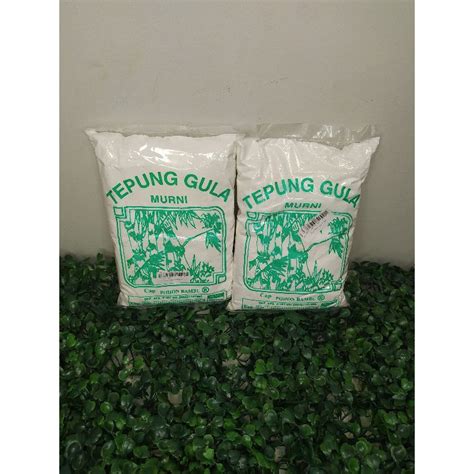 Jual Cap Pohon Bambu Tepung Gula 500g Shopee Indonesia