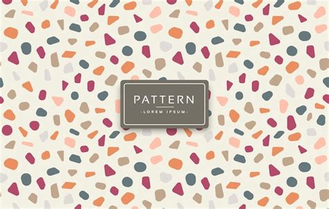 Premium Vector Simple Leaf Vector Pattern Background