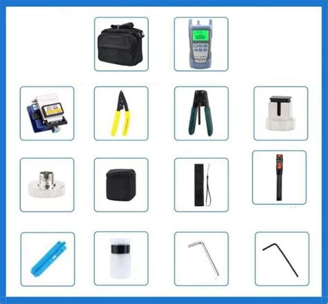 China Customized Fiber Splicing Tool Kit Suppliers Manufacturers