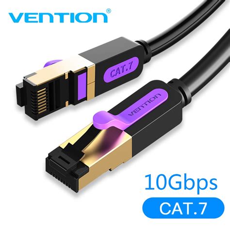 Dây cáp mạng VENTION LAN Gbps RJ SSTP CAT tốc độ cao Dây cáp tín hiệu khác Nhãn hàng